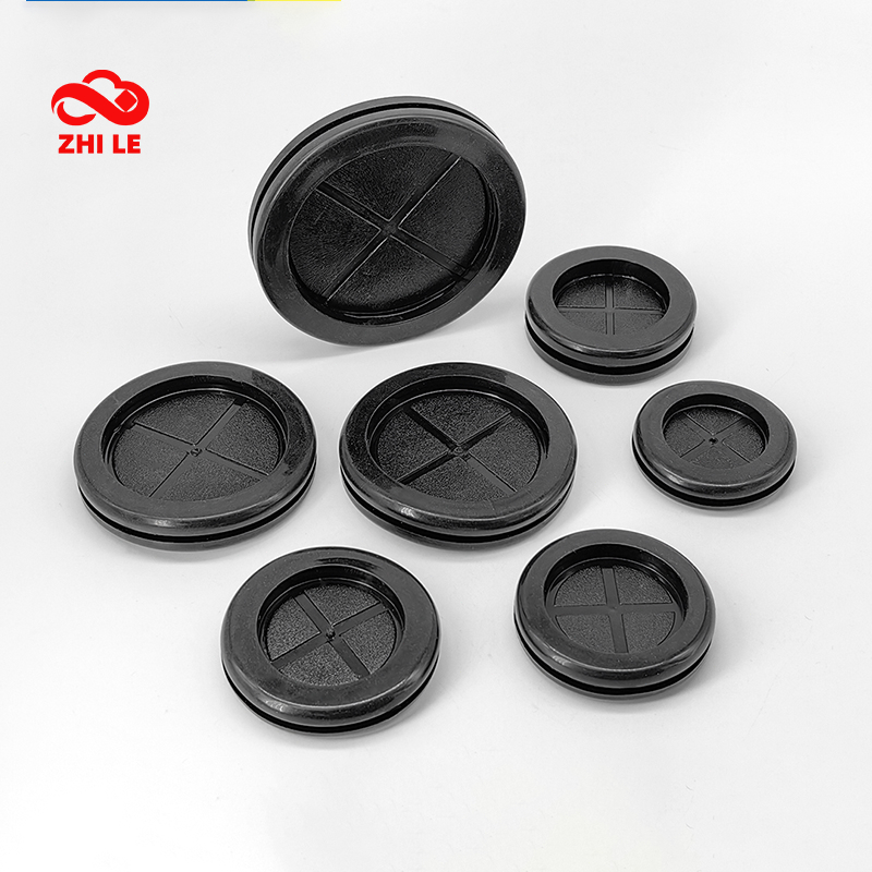 35mm-110mm Flame retardant Rubber Grommet Hole Cover Cable Wire Cover ...