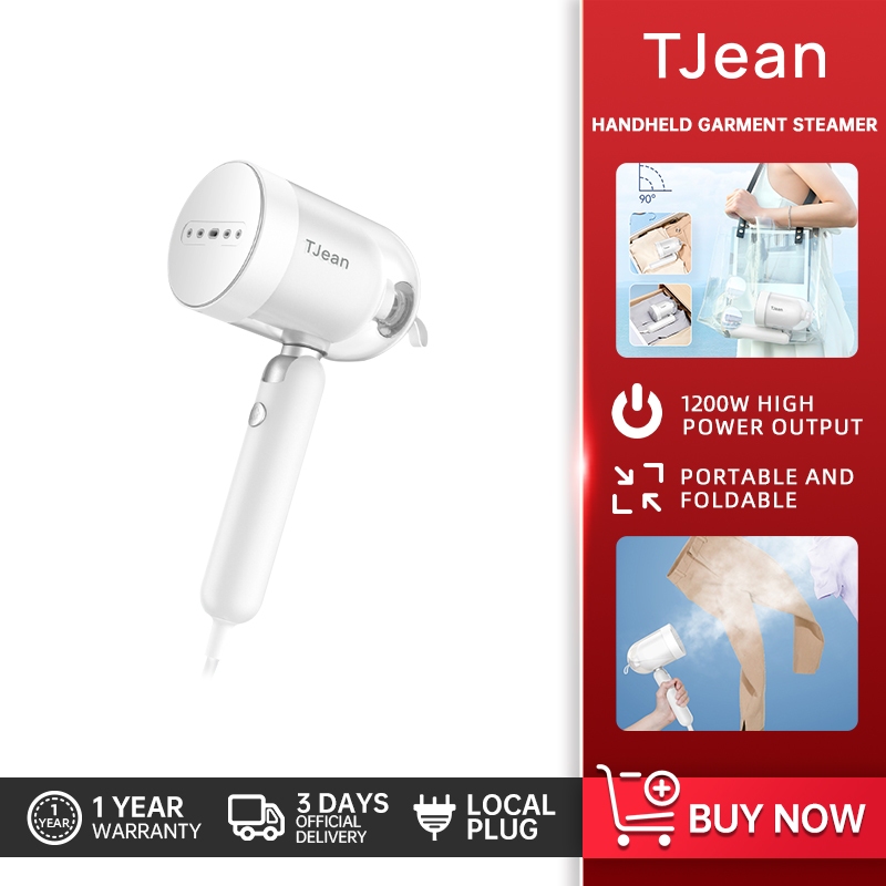 TJean Handheld Garment Steamer Household Small Foldable Portable Smart ...