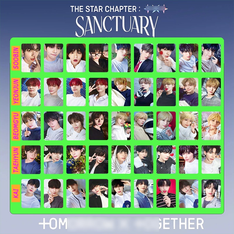 Txt Photocard SANCTUARY Album Card Postcard Bonus Card Cui Ranjun ...