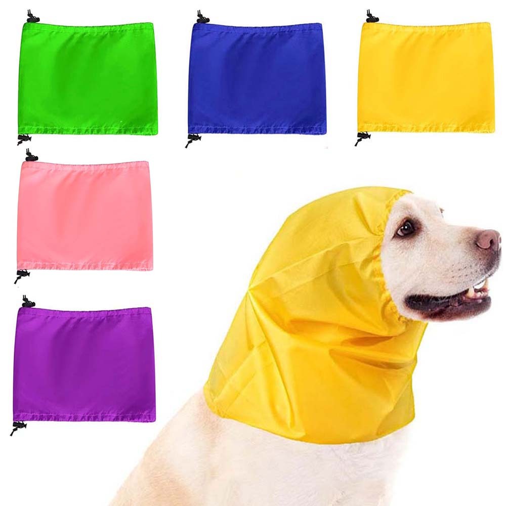Waterproof Dog Shower Bath Cap Dog Swimming Ear Protection Cat Pet Head ...