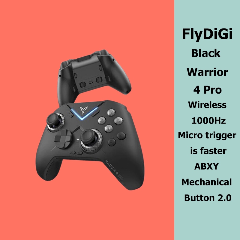 Flydigi Black Warrior 4pro Switch Controller Wireless Pc Gaming ...