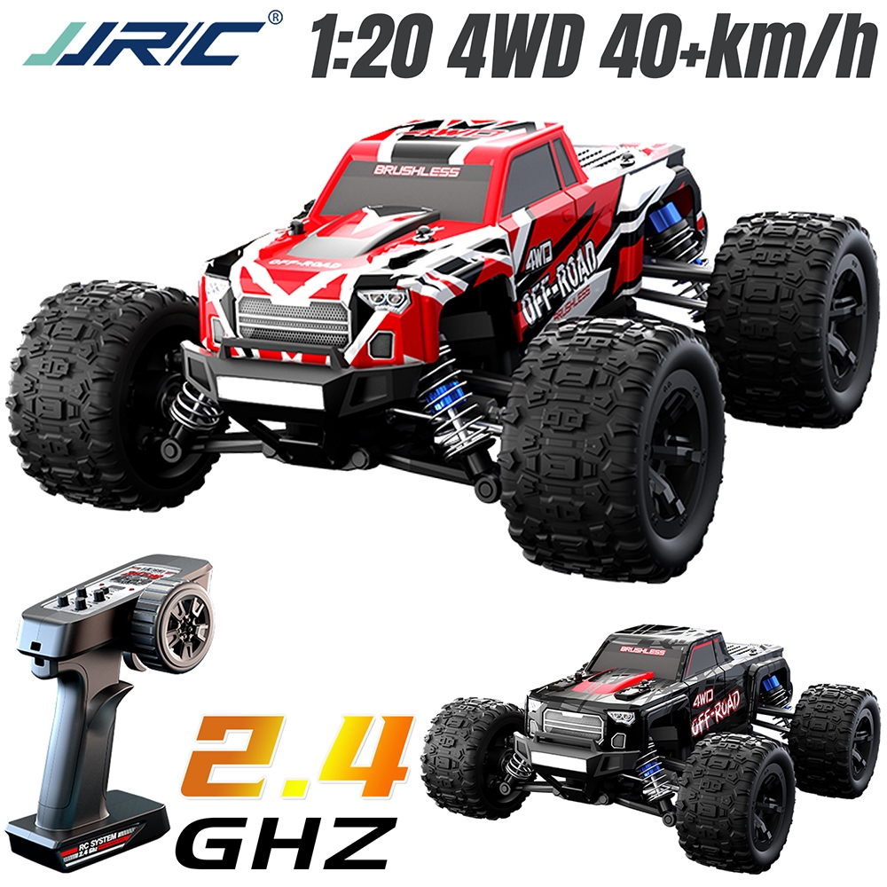 JJRC 4WD RC Car 2.4GHZ 40Km/h High Speed 1806 brushless Motor 35A 2S ...