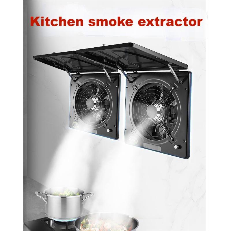 10-inch exhaust fan with cover fan Powerful kitchen flap ventilation ...