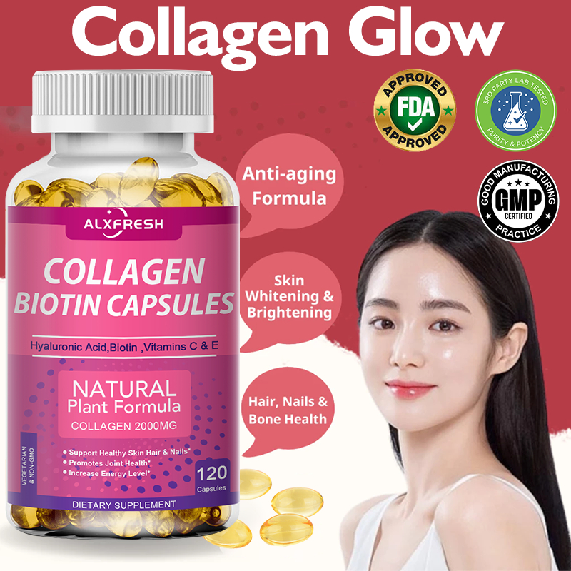 Collagen Capsules for Skin Whitening, Intracellular Antioxidant ...