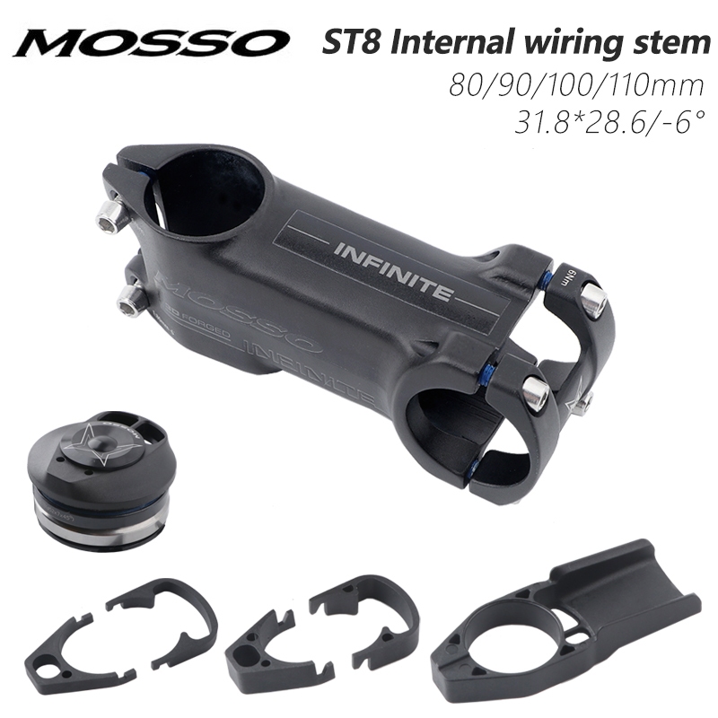 MOSSO Road Bicycle Stem 31.8*28.6mm Internal wiring Stem Bike 7075 ...