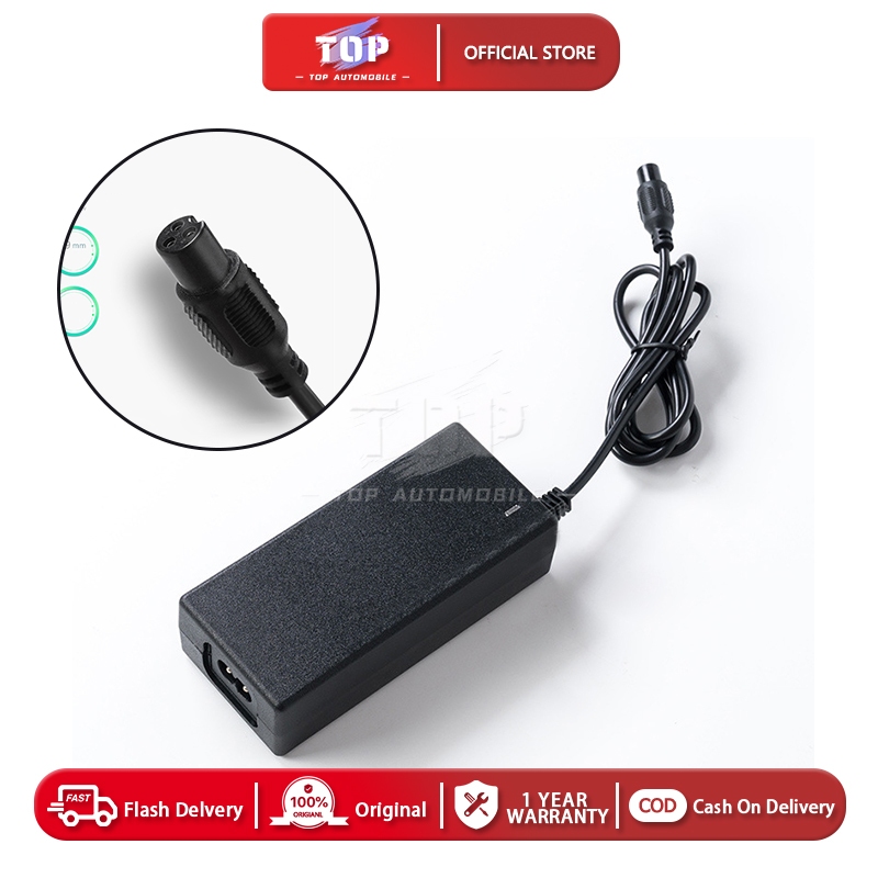 Ready Stock 42V 2A Portable Battery Charger Unicycle Power Supply ...