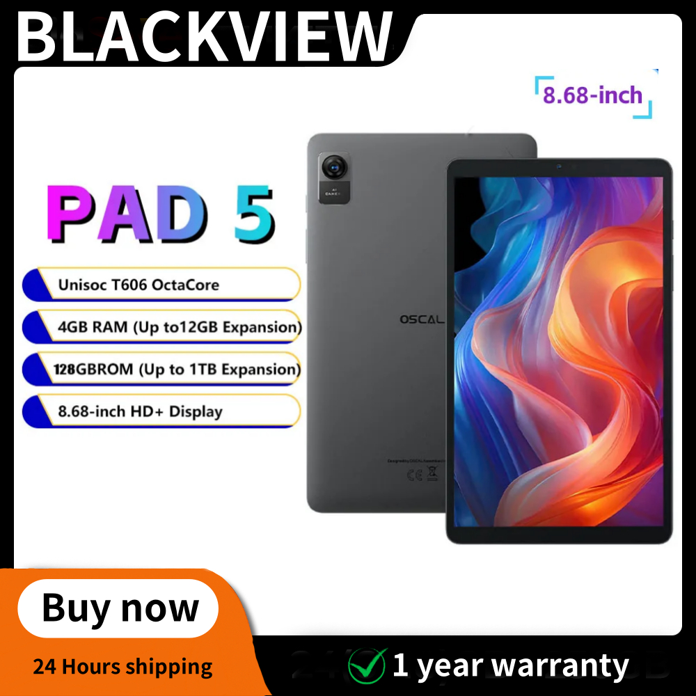 Blackview OSCAL Pad 5 Tablet 8.68-inch 4GB 128GB 6050mAh Dual Speaker ...