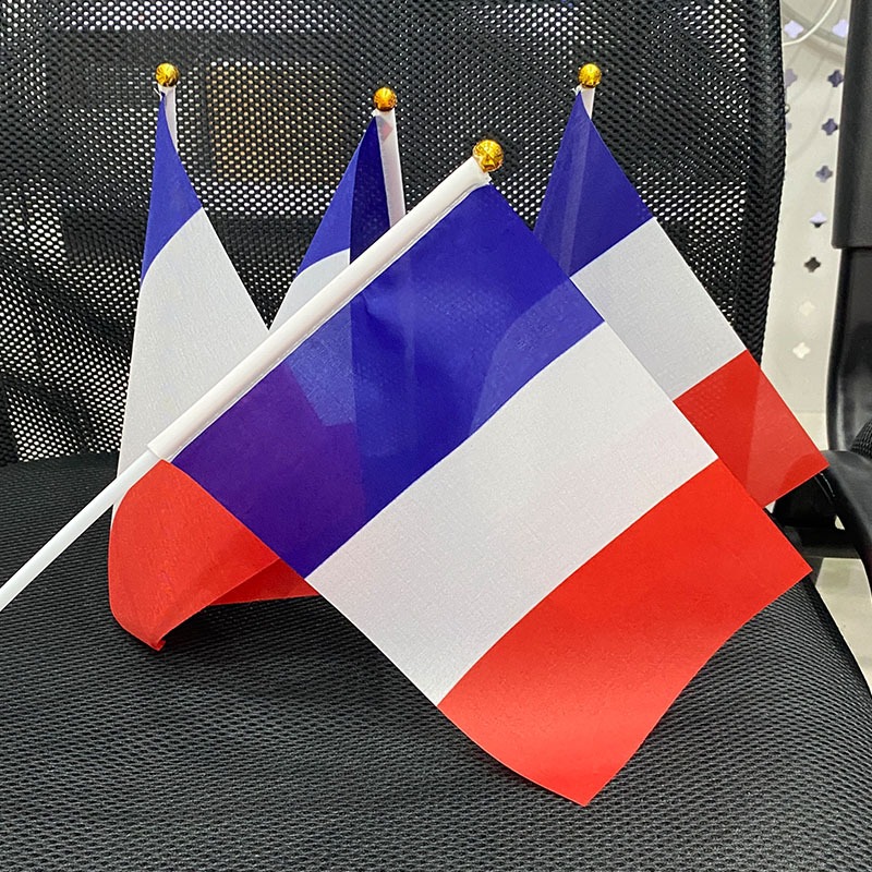 France Small Mini Hand Held Flags National Flags Country Flags Suitable ...