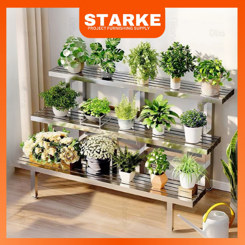 StarkePlus Stainless Steel Rack Stainless Steel Stand Flower Stand ...