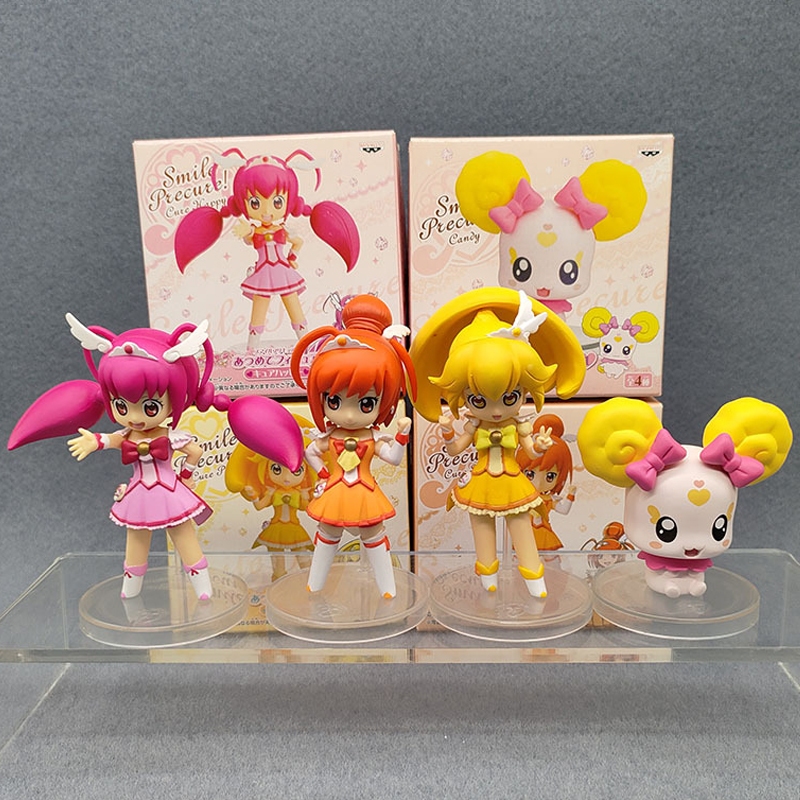 4Pcs/Set 7-10cm Japan Anime Pretty Cure Figure Suite Precure Cure ...