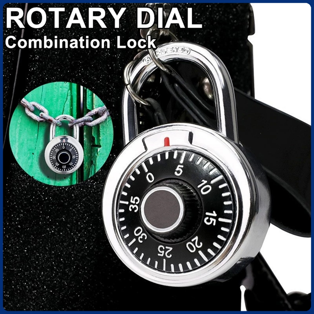 Rotary Dial Portable Combination Lock-669/668 Safe combination lock ...