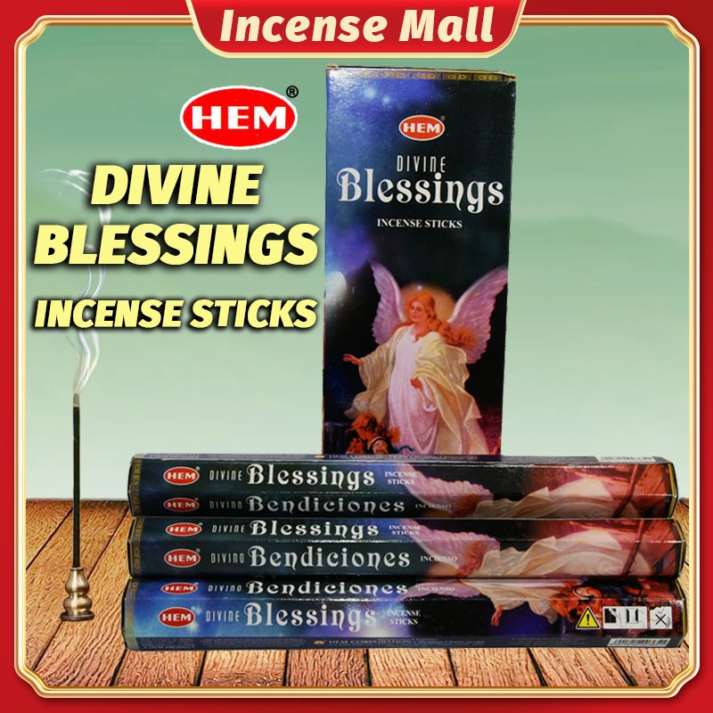 HEM Divine Blessings Incense Sticks (20 Sticks Per Pack) | Shopee Philippines