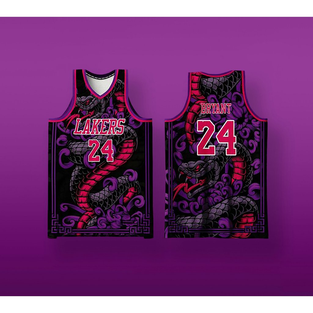 BASKETBALL CONCEPT PURPLE MAMBA JERSEY FULL SUBLIMATION JERSEY | Shopee ...