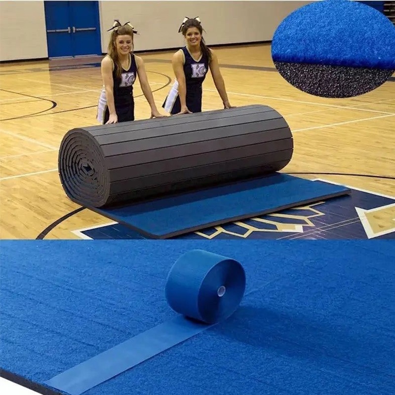 Acro scatter mat Gymnastics acrobatic mat roll mattress for dance ...