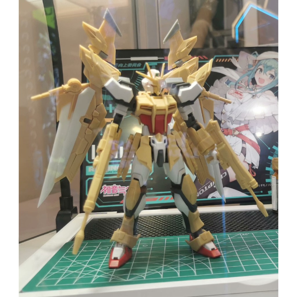 [McDonald's Uncle Model Base STUDIO]HGCE 1/144 GAT-X105E+AQM／E-X09S ...