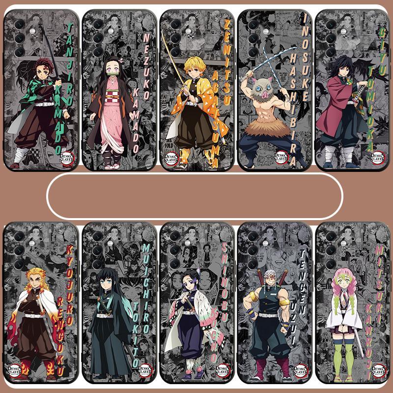 casing for Samsung A02 A03 A02S A03S A04 A04S A04e A05 A05S A06 A13 M02 Core 4G 5G Demon Slayer ...