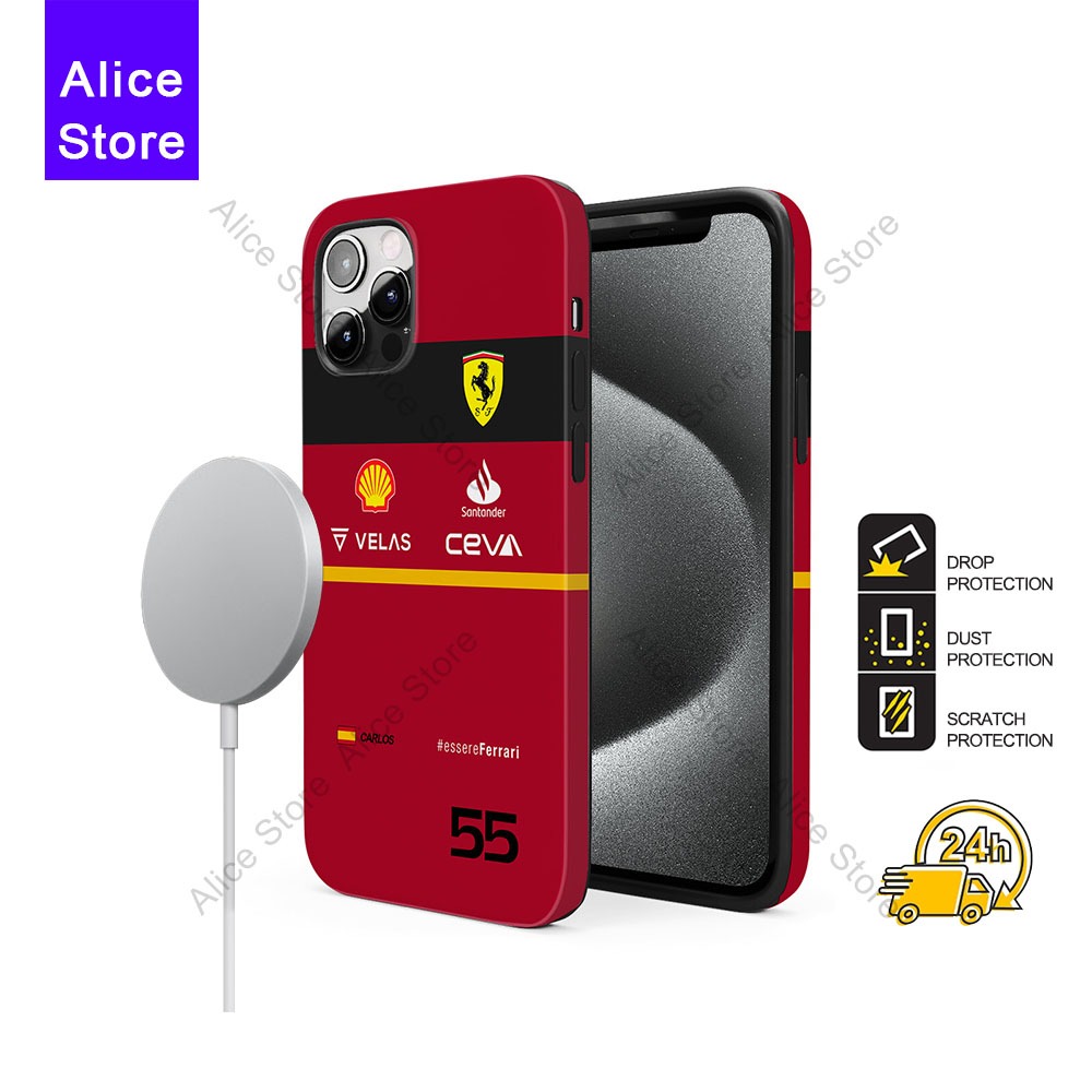 F1 Scuderia Ferari Liveries Carlos Sainz #essereFerari Magnetic Phone ...