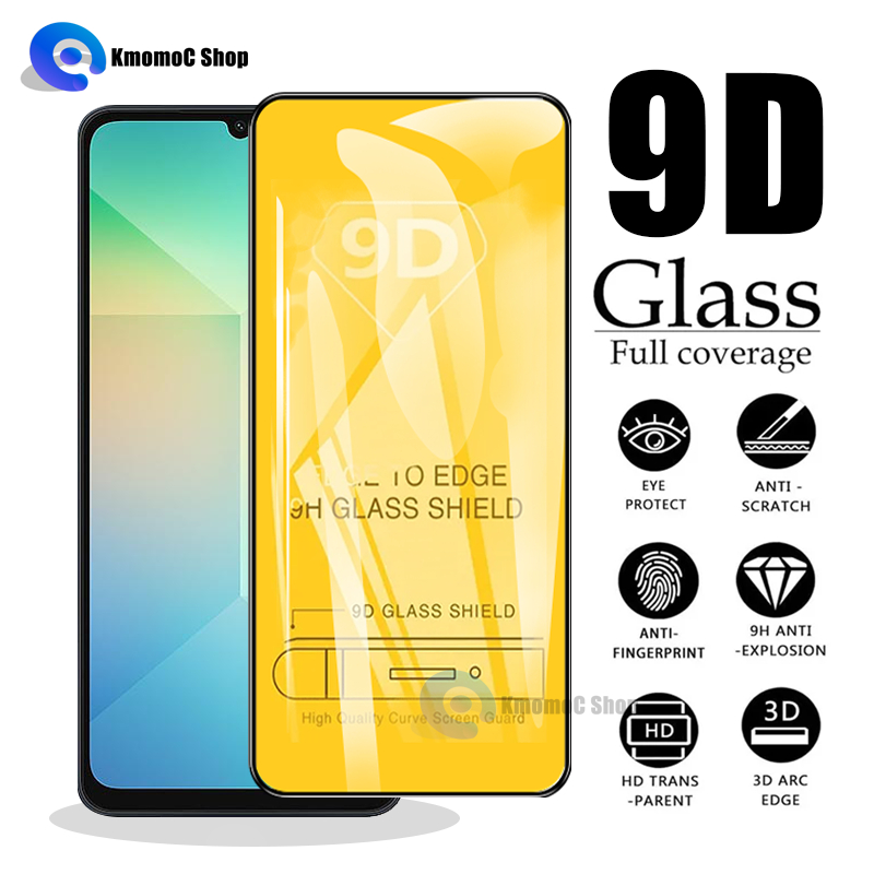 9D Temperd Glass Samsung Galaxy A36 A16 A06 A25 A35 A55 A15 A05 A05s A54 A34 A24 A73 A53 A33 A23 ...