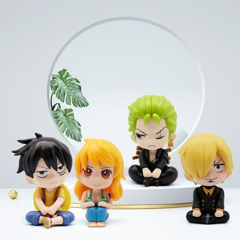ONE PIECE Look Up Figure Luffy Anime Action Figures Nami Zoro Sanji ...