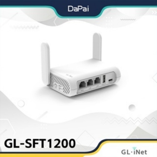 GL.iNet GL-SFT1200 (Opal) VPN Secure Travel Gigabit Wireless Router ...