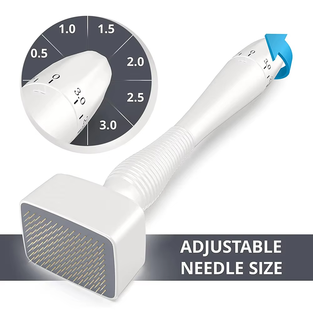 DRS 140A Derma Stamp Adjustable Needle Length Microneedle Real Needle ...