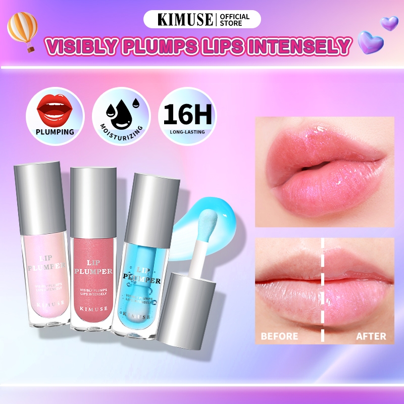 KIMUSE Lip Plumper Visibly Plums Lips Intensely Lasting Fullness ...
