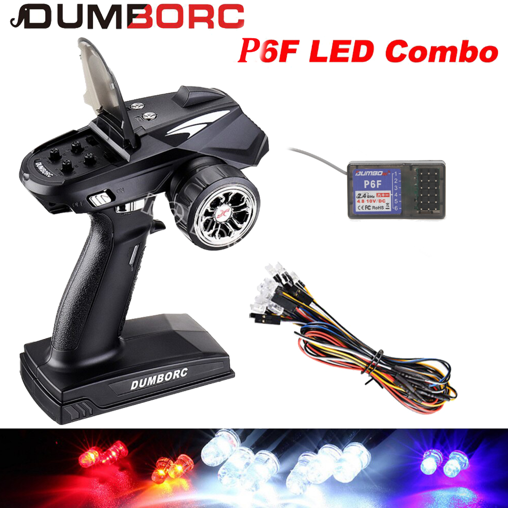 (24h Delivery) DUMBORC X6 6CH 2.4G RC Radio Controller Transmitter with ...