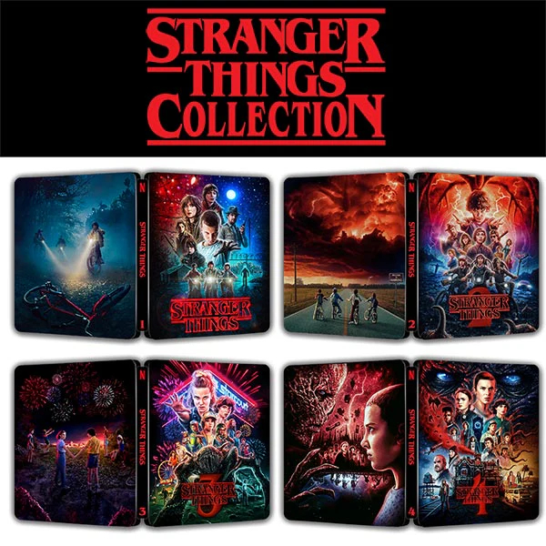 Netflix Stranger Things Collection TVfans Limited Steelbook Bundle ...