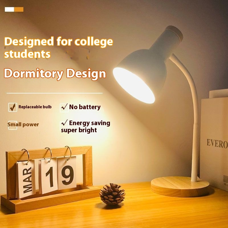 Led learning desk lamp Simple creative desk lamp Bedside lamp night ...