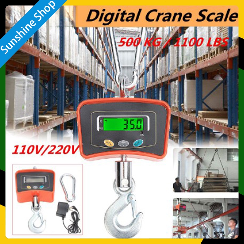 300KG/500KG/1000KG Mini Crane Scale Iindustrial Hook Hangi ng Weight ...