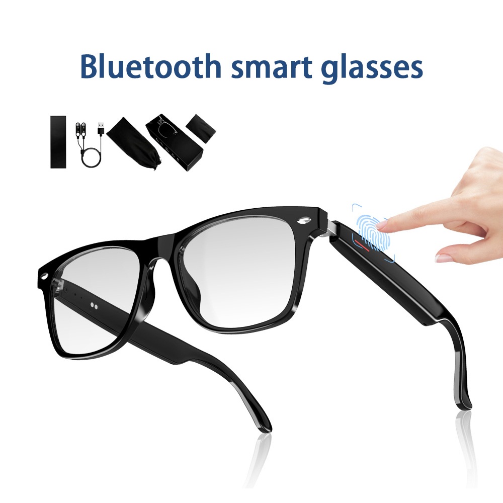 Bluetooth smart glasses for listening to music making phone calls ...