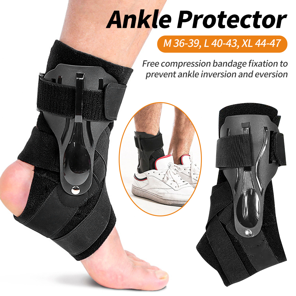 Sports Compression Ankle Protector Elastic Tendon Pain Relief Strap ...