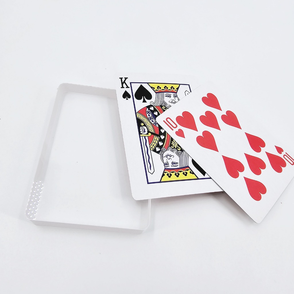 Playing Cards Become Transparent Cube Magic Props Solitaire Need to Be ...