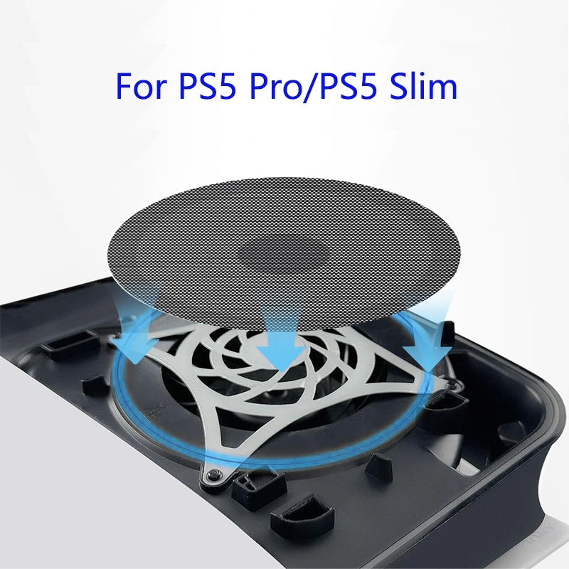 Fan Dust Filter for PS5 Pro/PS5 Slim Disc/Digtial Edition (NOT for PS5 ...