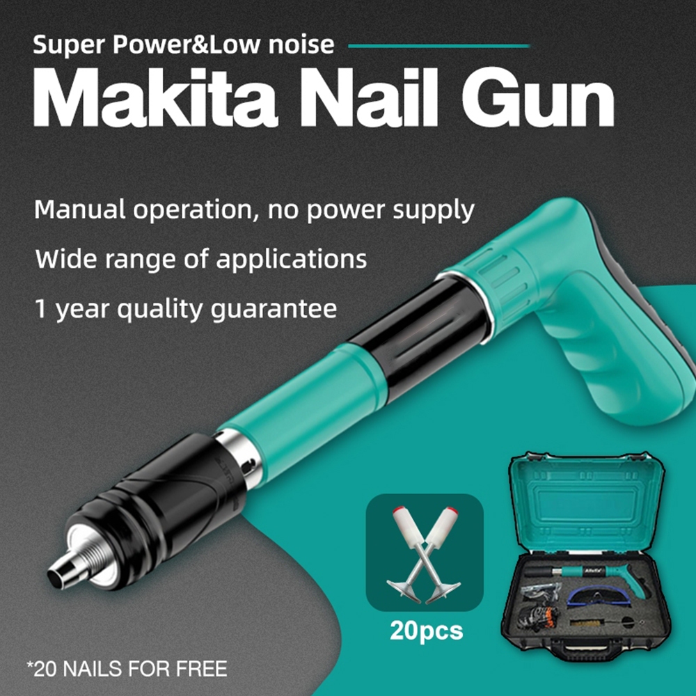 Steel Nail Gun Cordless Tufting Gun Rivet Gun Tool Ceiling Artifact ...