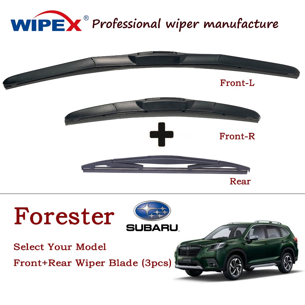 (Select Your Model) Subaru Forester Wiper Blade for FOREST Car Window ...
