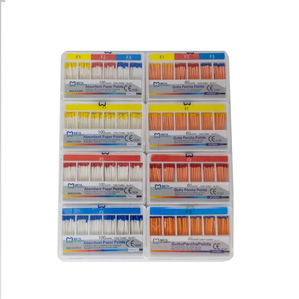 1 Box Dental Absorbent Paper Points/Gutta percha points F1-F3 for ...