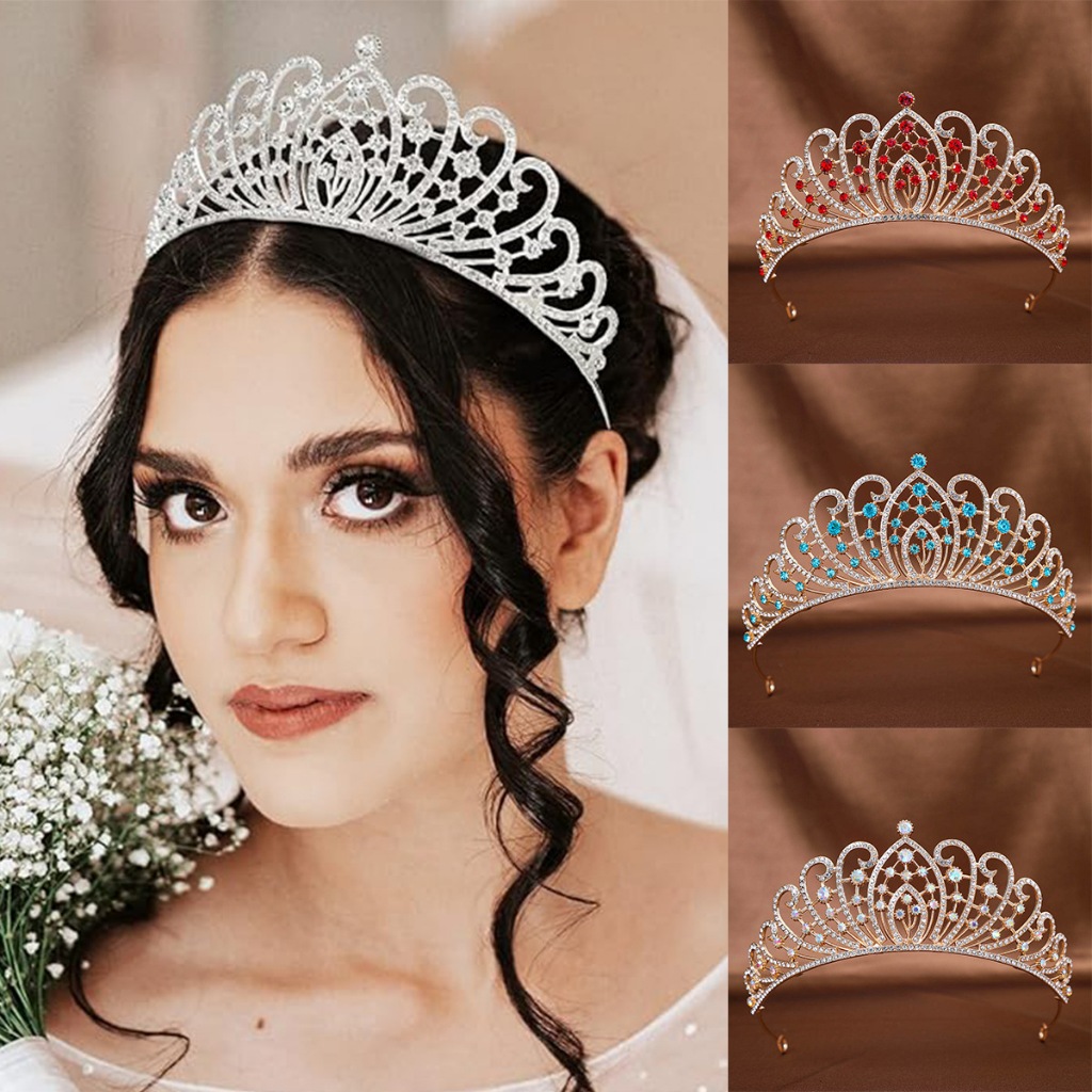 big crown for pageant Miss Universe Shiny Crown wedding pageant crown ...