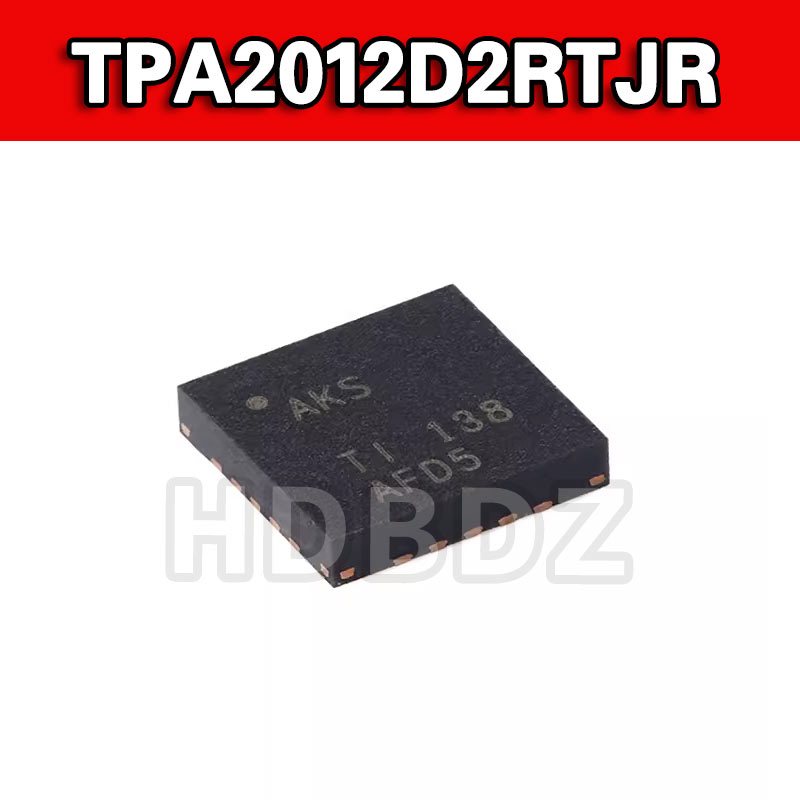TPA2012D2RTJR TPA2012 QFN-20 AKS TI138 AFD5 Stereo Class D Audio ...