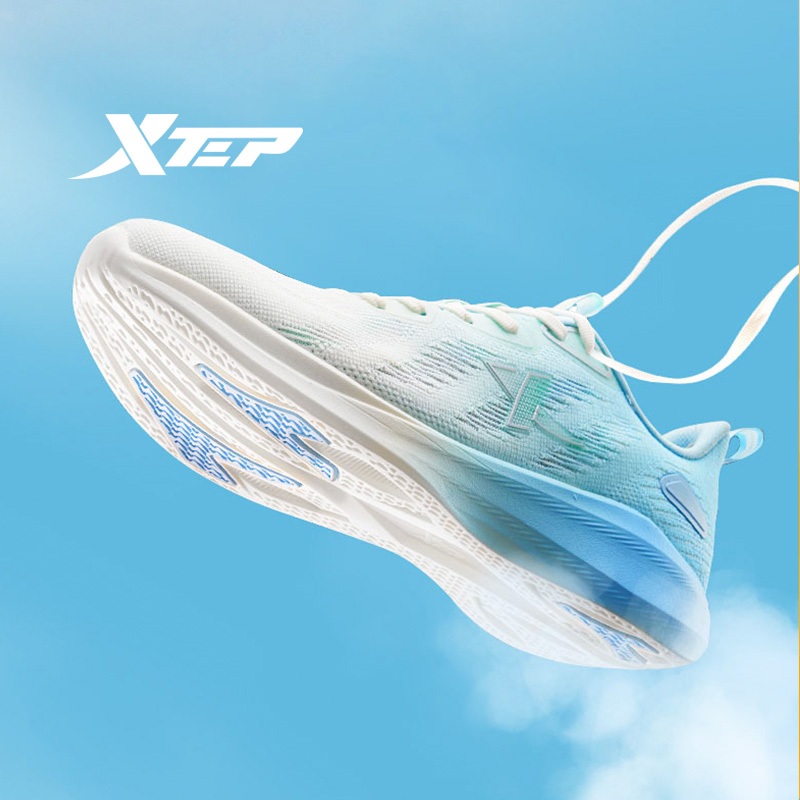 XTEP Feather Foam 5 Men Running Shoes Lightweight Shock Absorbing Soft ...