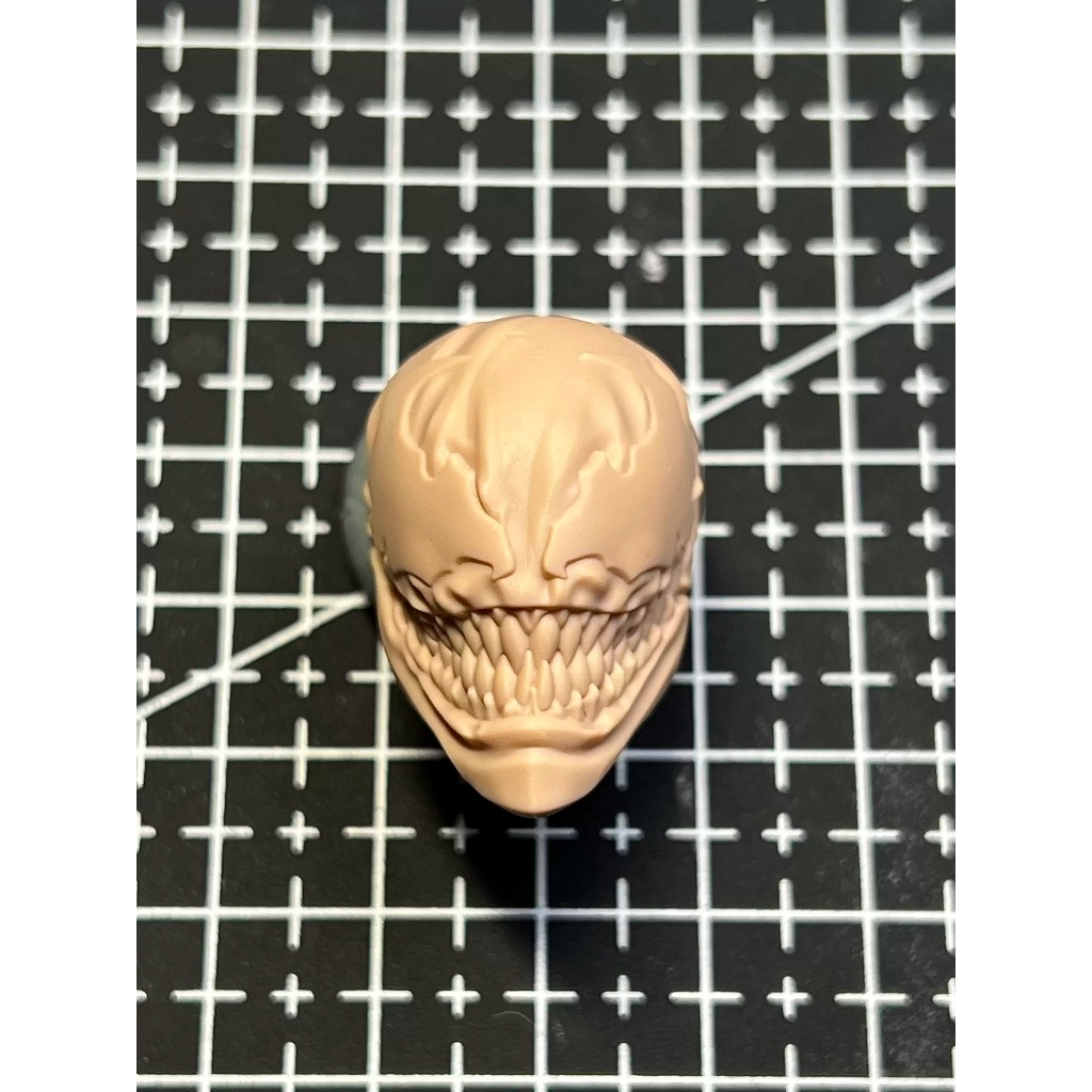 Unpainted 1/12 Scale Agent Venom Eugene Thompson Head Carved Model Fit ...