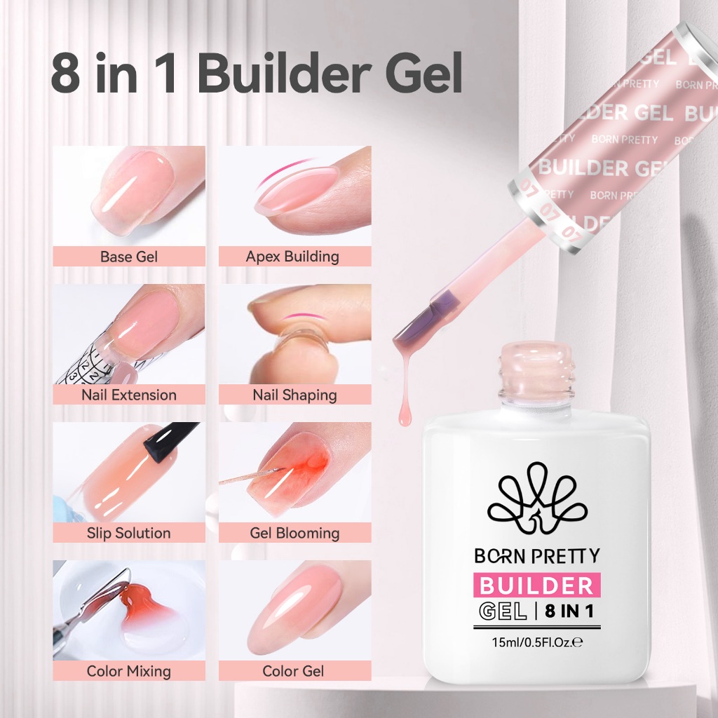 Born Pretty Antifreezing Nail Latex Peel Off Liquid Anti-overflow Glue ...
