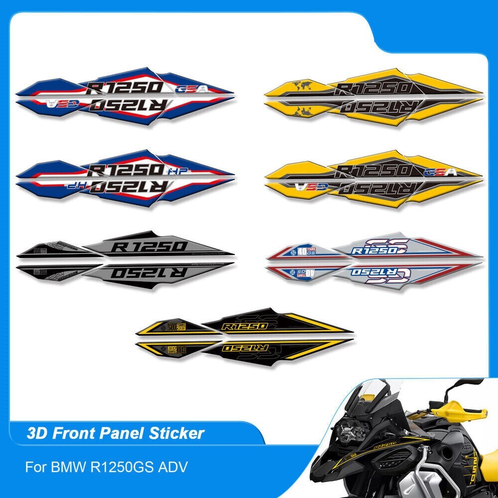 3D Front Fairing Decal Sticker For BMW R1250GS Adventure 40 Years GS ...