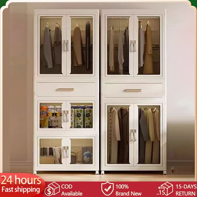 Child Wardrobe Foldable Cabinet for Clothes Organizer Durabox Storage ...