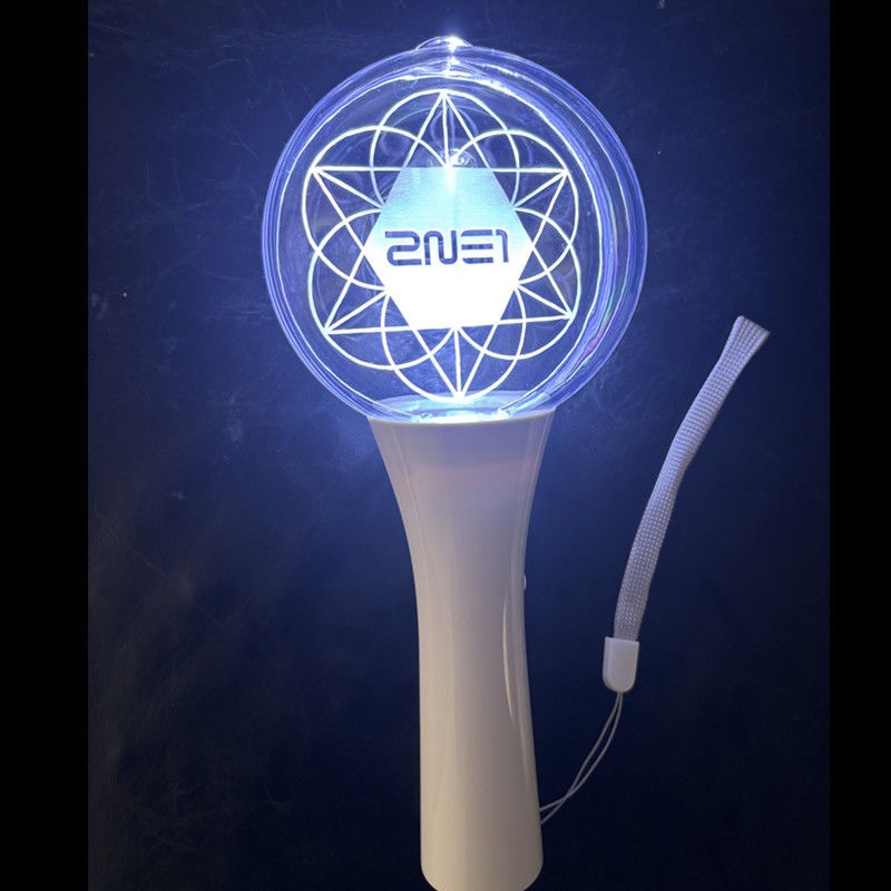 K-POP 2NE 1 Light Stick Acrylic Concert Glow Light Stick 15 Color LED ...
