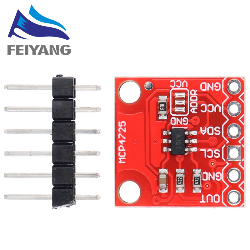 MCP4725 12Bit I2C DAC Digital Converter Module Digital To Analong EEPROM Development Board For ...