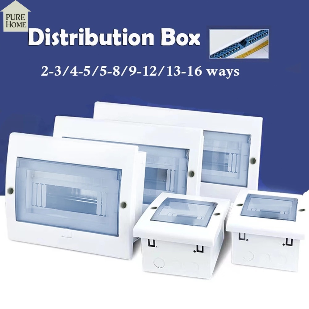 3/8/12/16WaysElectric Box Cover Breaker Enclosure Circuit Breaker Panel ...