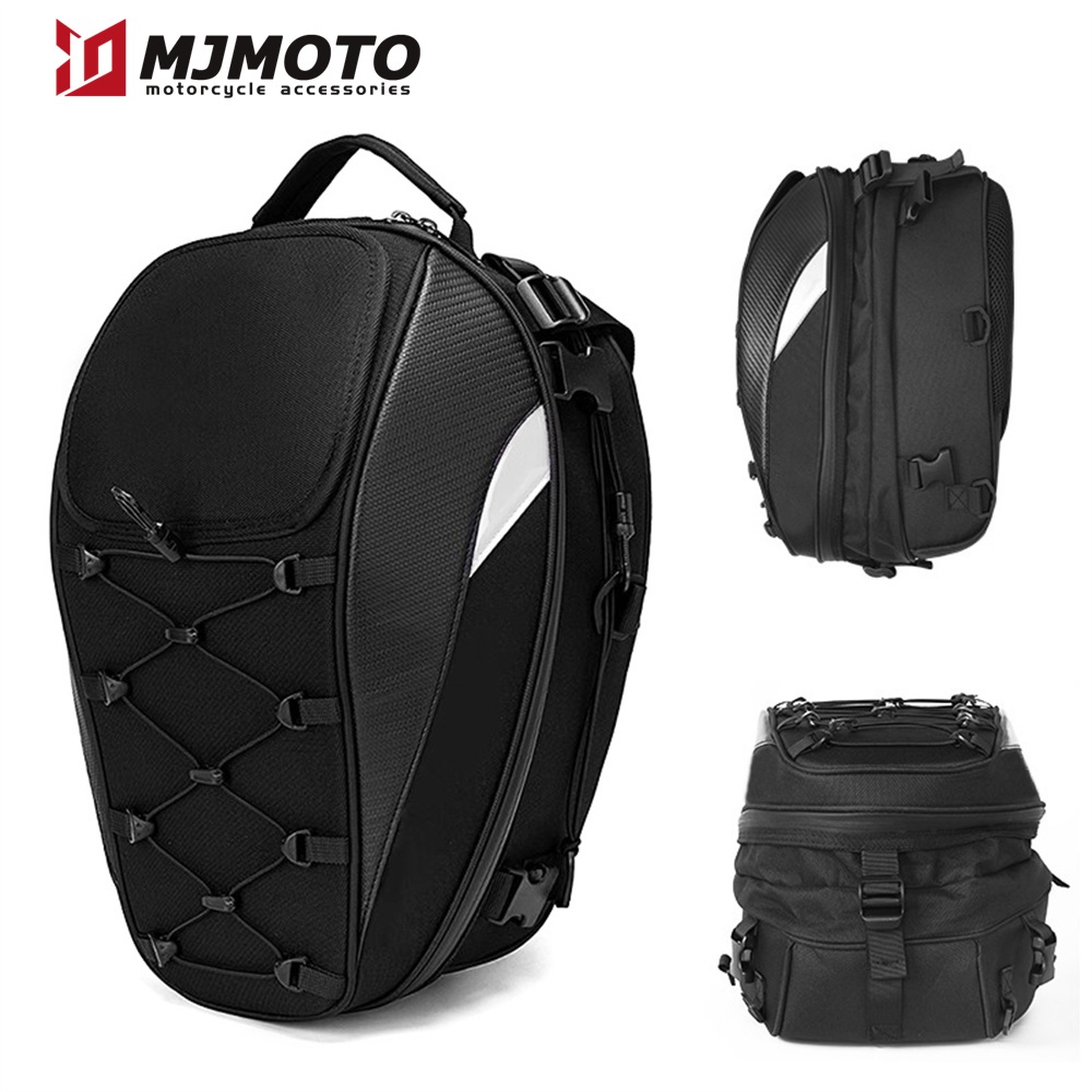 Waterproof Motorcycle Tail Bag Multifunctional Durable Motorcycle Back ...