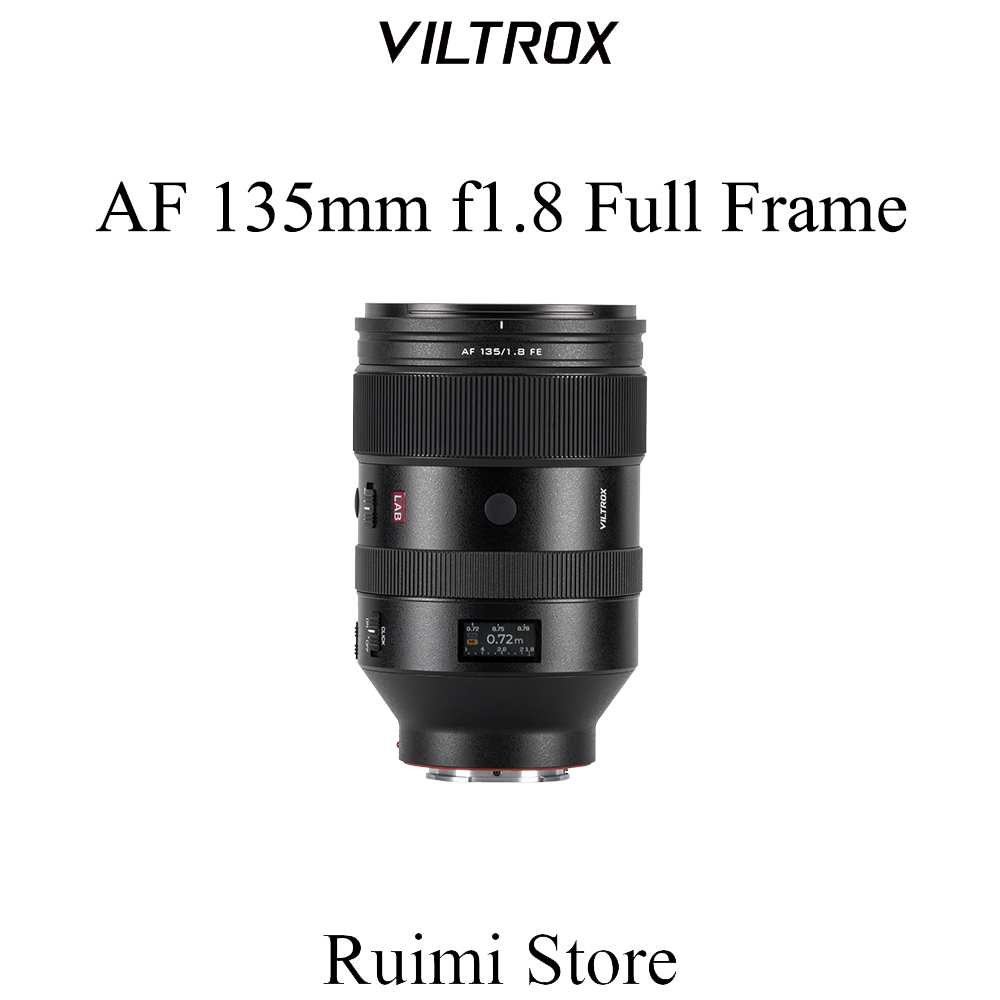 Viltrox 135mm f1.8 Full Frame Auto Focus Lens for Sony FE Mount LAB ...