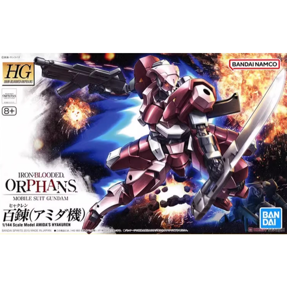 Bandai GUNDAM Assembled Model HG IBO 010 HYAKUREN Hundred Training ...